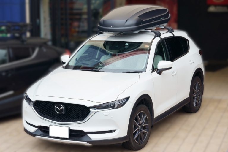 マツダ CX-5 TerzoルーフボックスORCA EA420B取り付け – スーパーオートバックスかわさき
